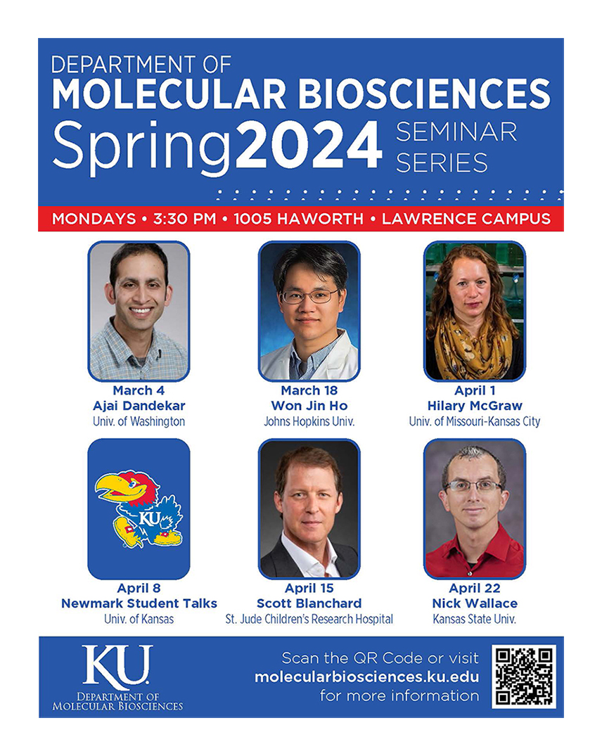 Spring 2024 Seminars | Molecular Biosciences